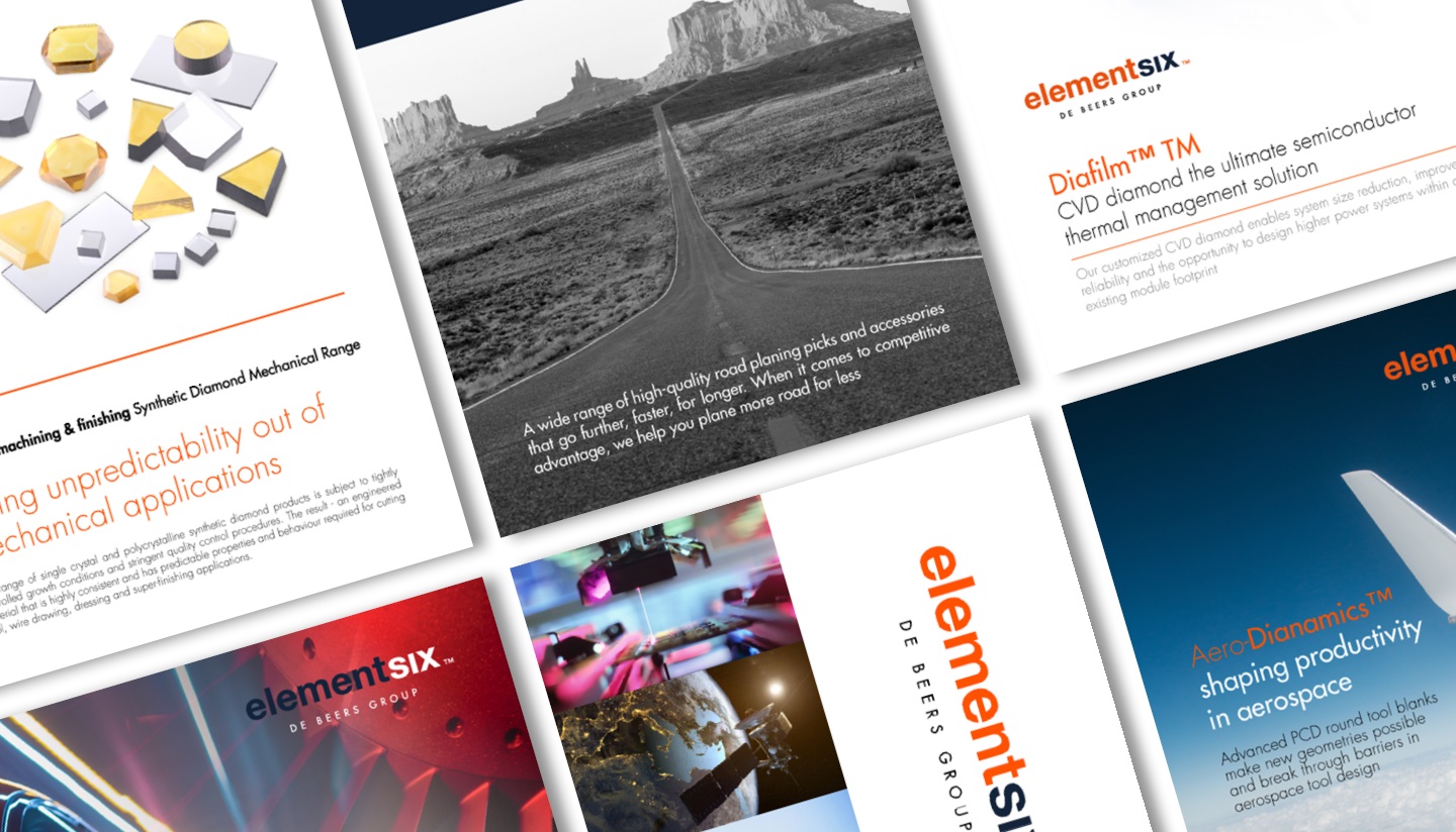 Brochures | Element Six - Element Six