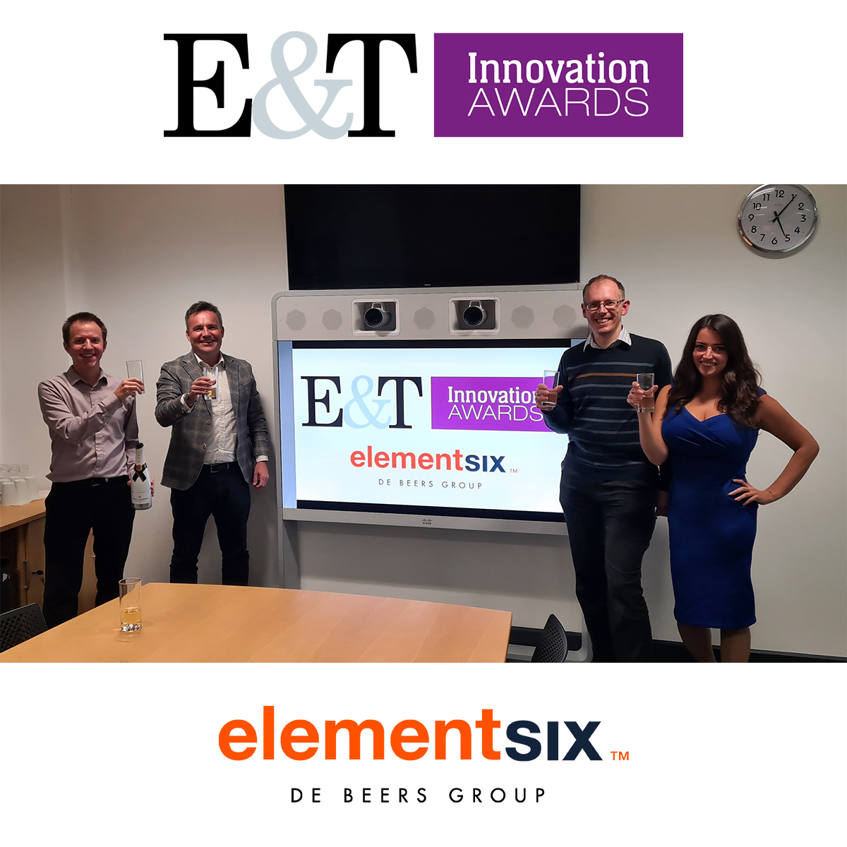 IET Innovation Awards 2021 - Element Six’s DNV B1™ wins 2021 E&T ...
